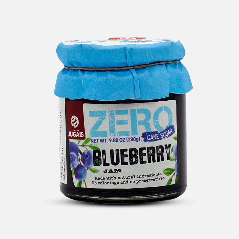 Buy Zero Blueberry Jam 280g Online | The Cheeseroom